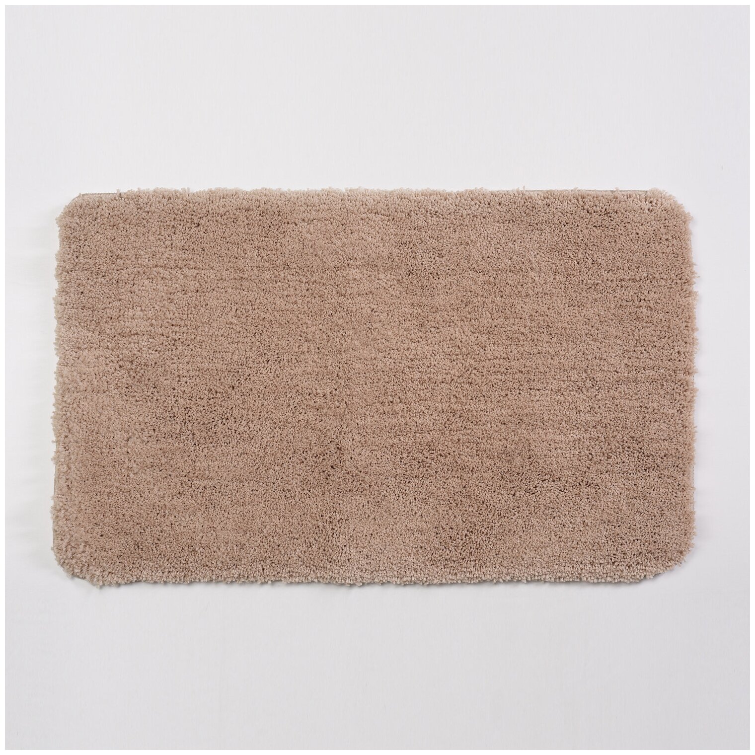 Коврик для ванной комнаты WasserKRAFT Kammel 57x90 бежевый BM-8302