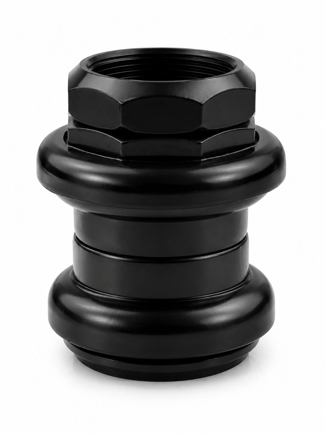 Рулевая колонка для велосипеда, 1-1/8", резьбовая, EC 34/28,6-26T EC 34/30, подшипник 5/32"x22 2шт, высота 37 мм