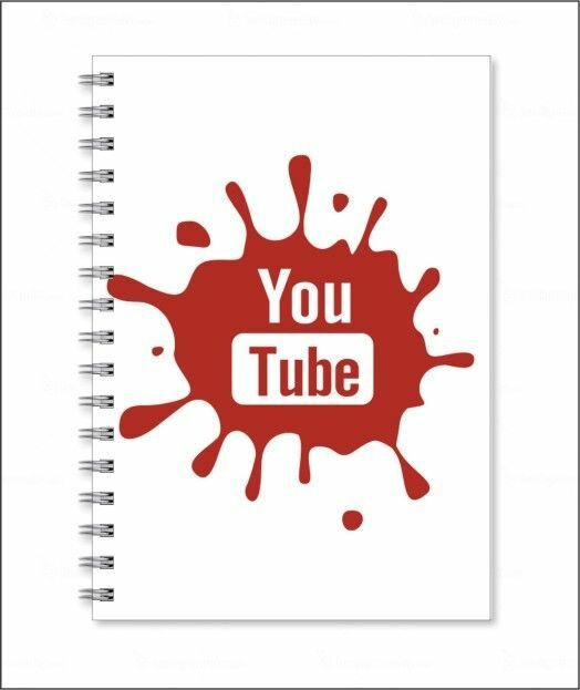 Тетрадь YouTube/ Ютуб №8