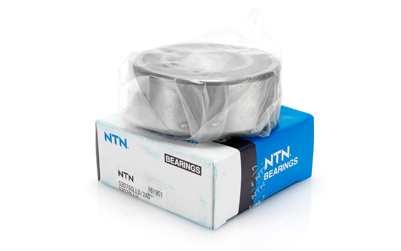 Подшипник 5207 SCLLD (3207 2RS) NTN шариковый двухрядный закрытый