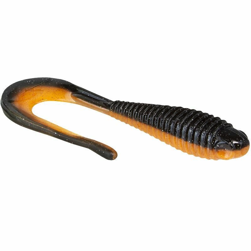 Твистер NORSTREAM Tricky Tail 9" цв. 07 Black-Orange