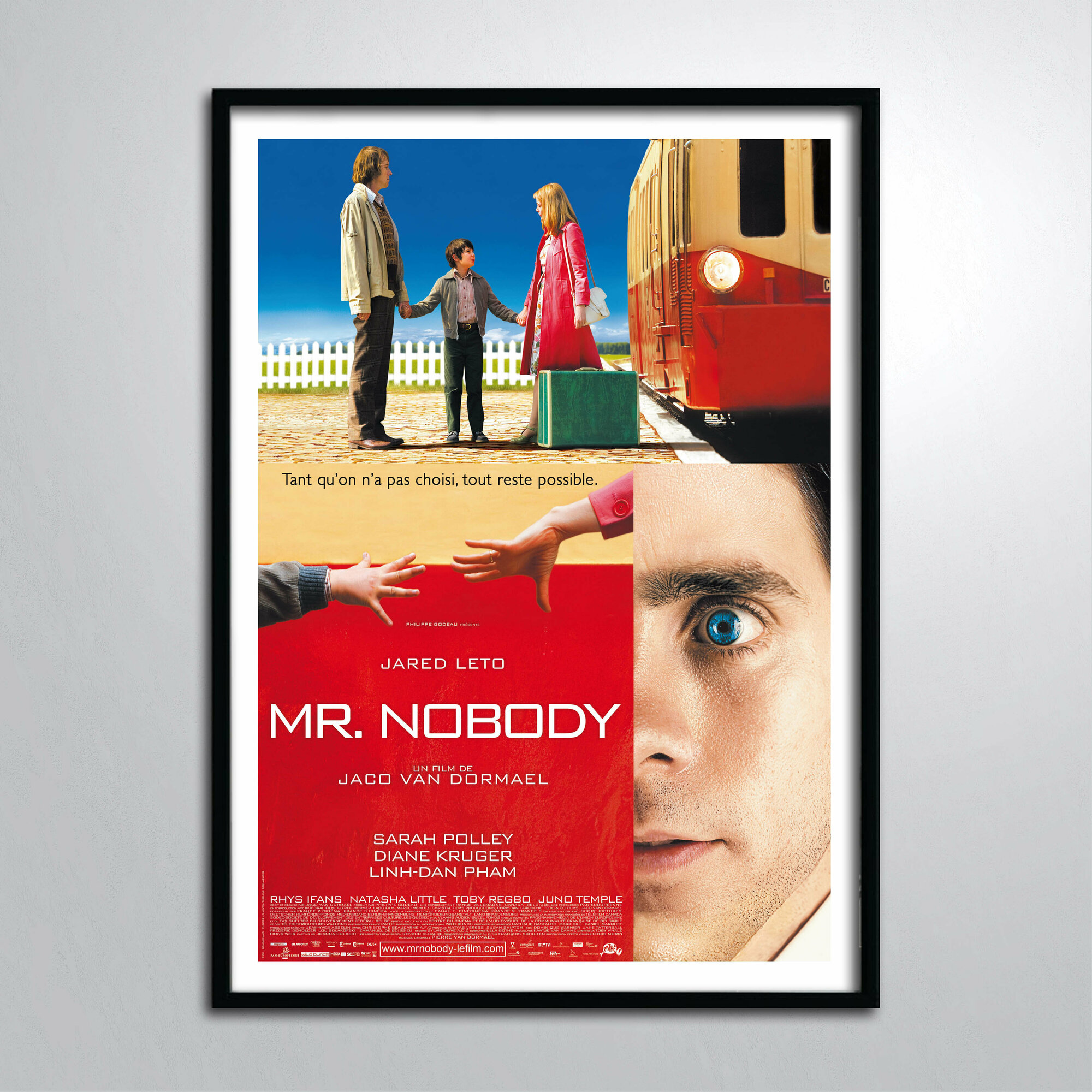 Постер в раме/Господин Никто Джаред Лето Оригинал Mr. Nobody