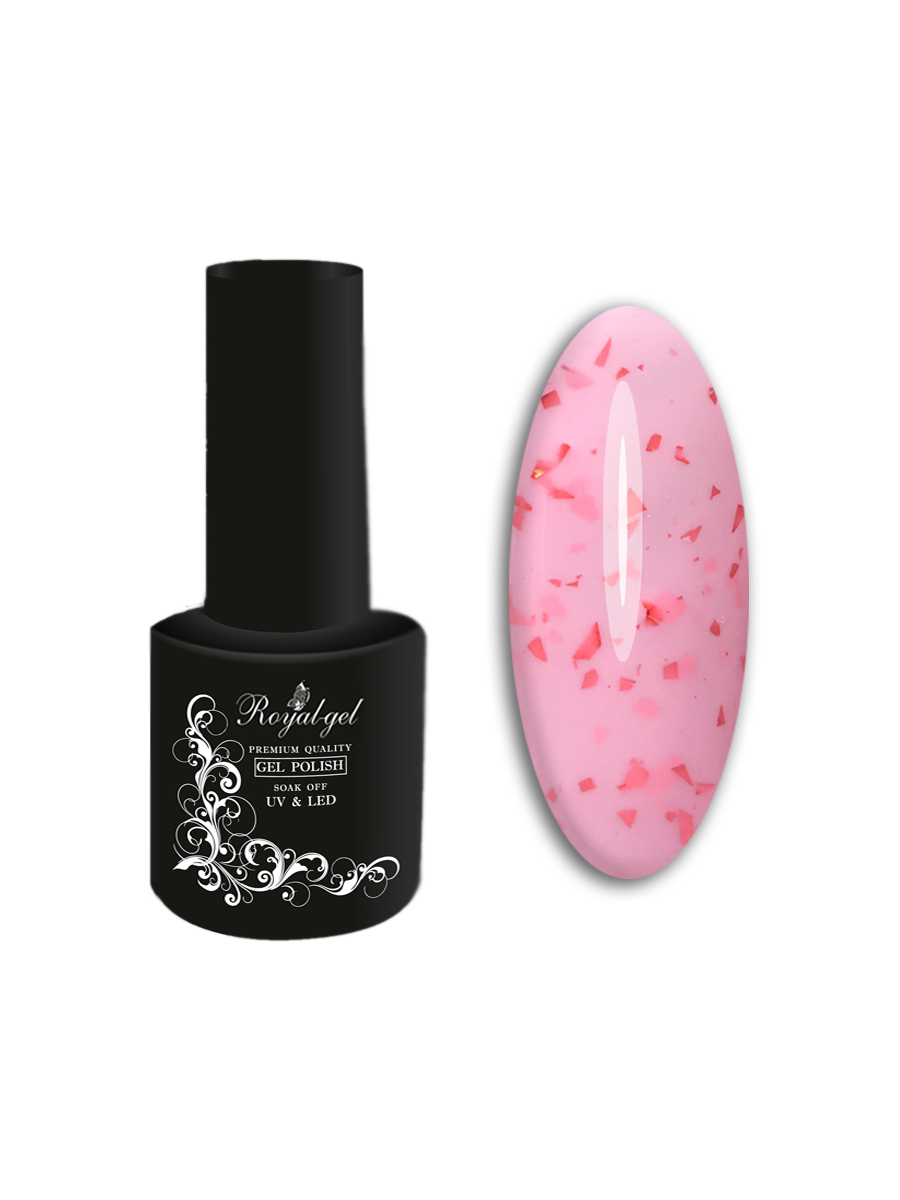 Гель лак Royal-gel "Красный вальс" 5 мл. GFR06