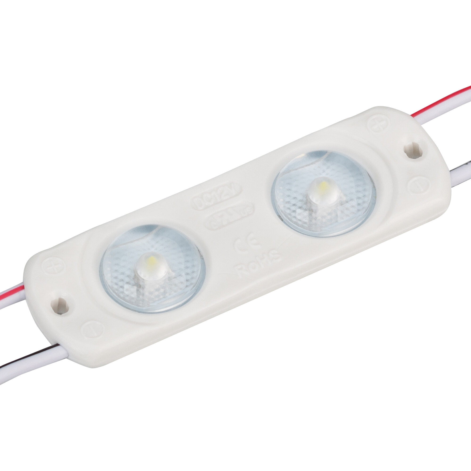 Модуль Arlight Модуль герметичный CRAFT-2835-2-12V White 170deg (56х17,5mm, 0.8W, IP65) (Arlight, Закрытый), 100шт