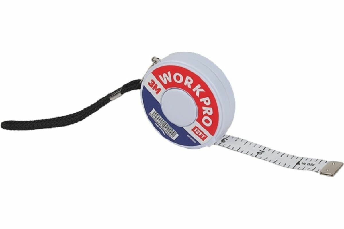 Рулетка WORKPRO мягкая, 3 м WP261001