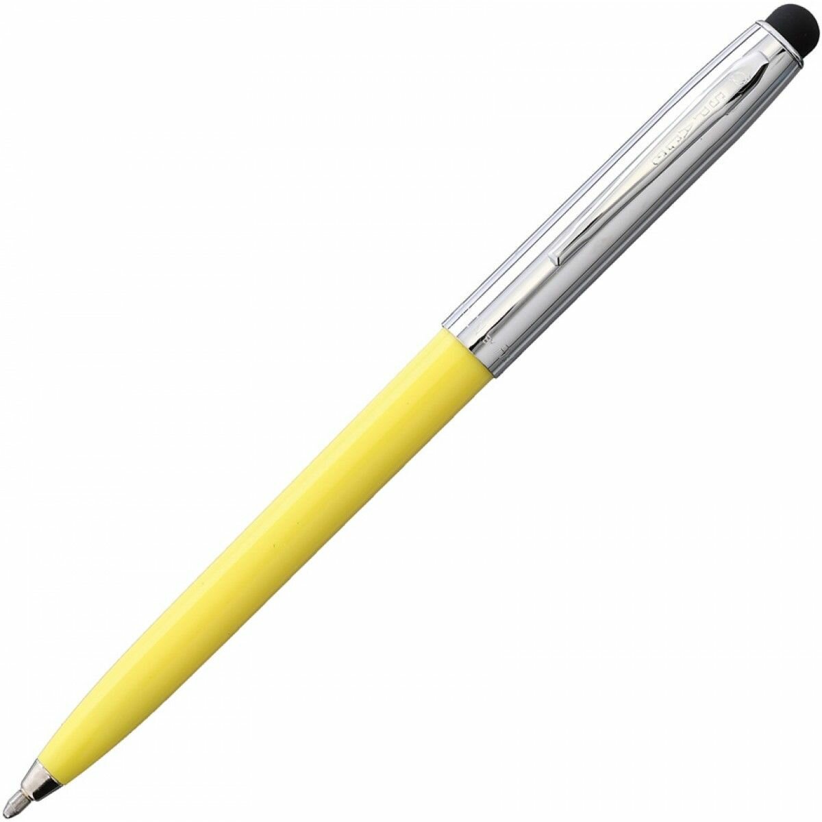Космическая шариковая ручка со стилусом Fisher Space Pen Cap-O-Matic (Chrome/Yellow)