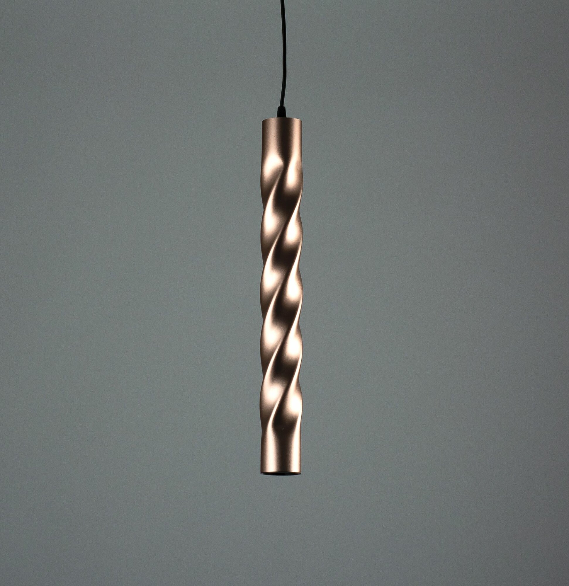 Светильник подвесной потолочный металлическая LED 3Вт Светильник подвесной Thrill D4 медный Blesslight