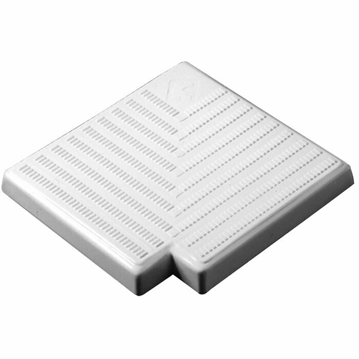 Угловая плитка 90 градусов для переливной решетки (250 мм Н34) Kripsol /RR 251. С, цена - за 1 шт