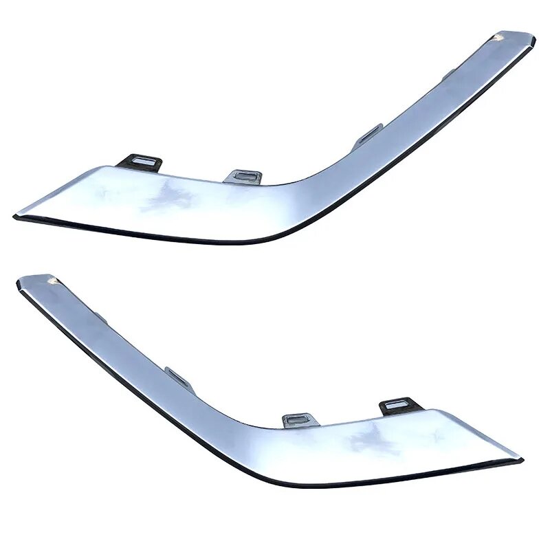 Для Suzuki SX4 S-Cross 2-го поколения (рестайлинг) 2017-2020 гг. — Накладки на противотуманные фары (комплект из 2 шт. (левая и правая))