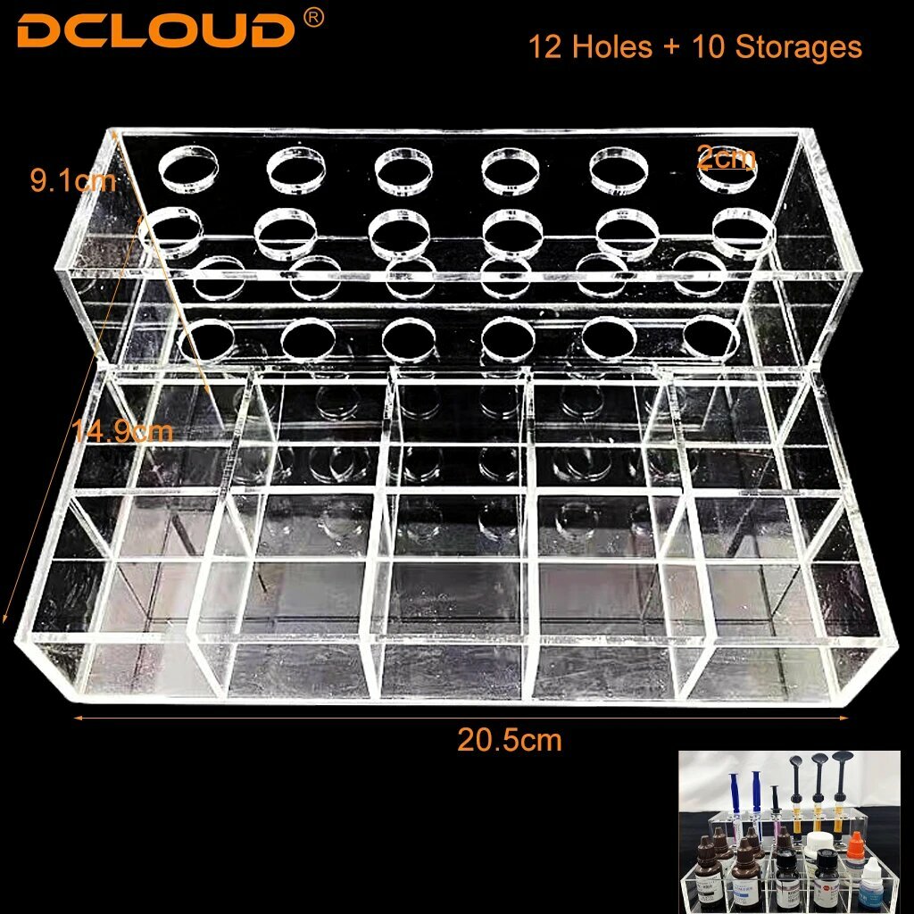 Акриловый органайзер для композитных шприцев DCLOUD Type B