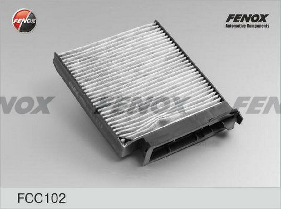 FENOX FCC102 Фильтр салона Renault Logan 04- 1.4, 1.6, Duster 11- 1.6, 2.0, Sandero/Stepway 07- 1.4, 1.6, Clio 05