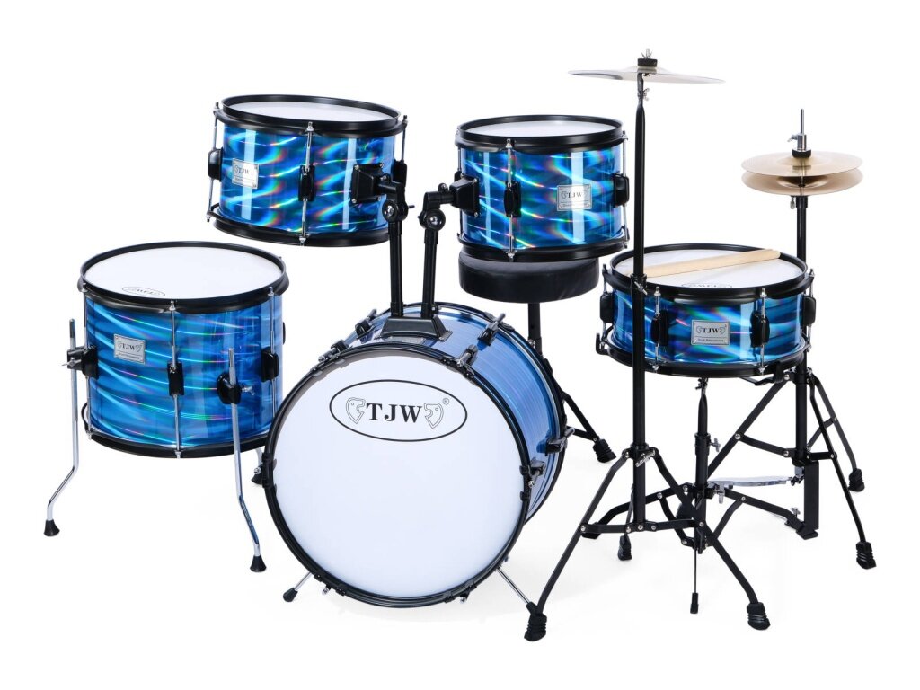 HE165-P2-LB Барабанная установка, голубая, TJW