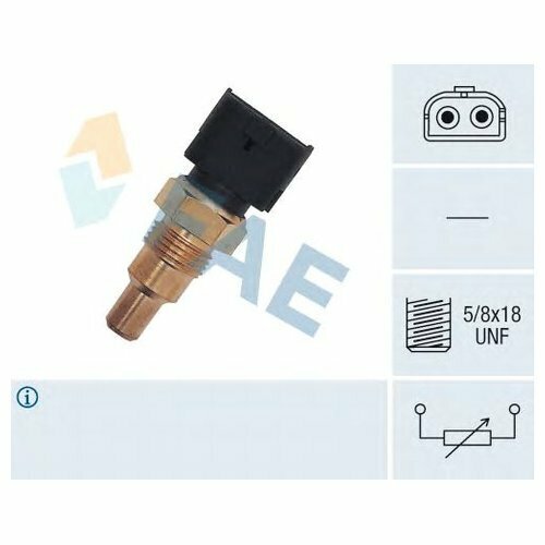 Датчик температуры охлаждающей жидкости Fae 32400 для Volvo 740, 760, 940, 960