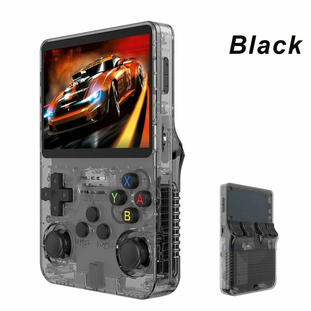 Портативная игровая консоль BOYHOM R36S Black 64GB