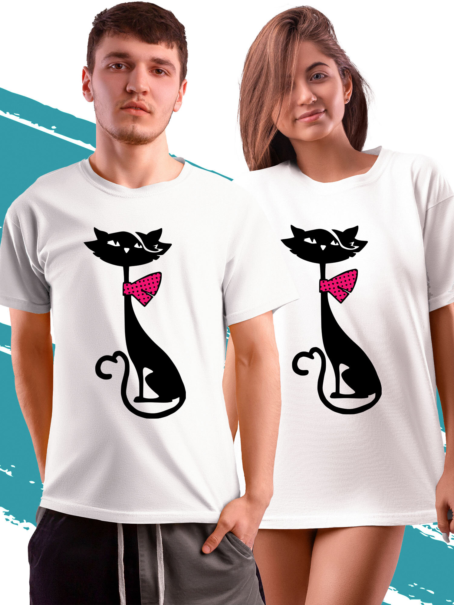 Футболка кот
