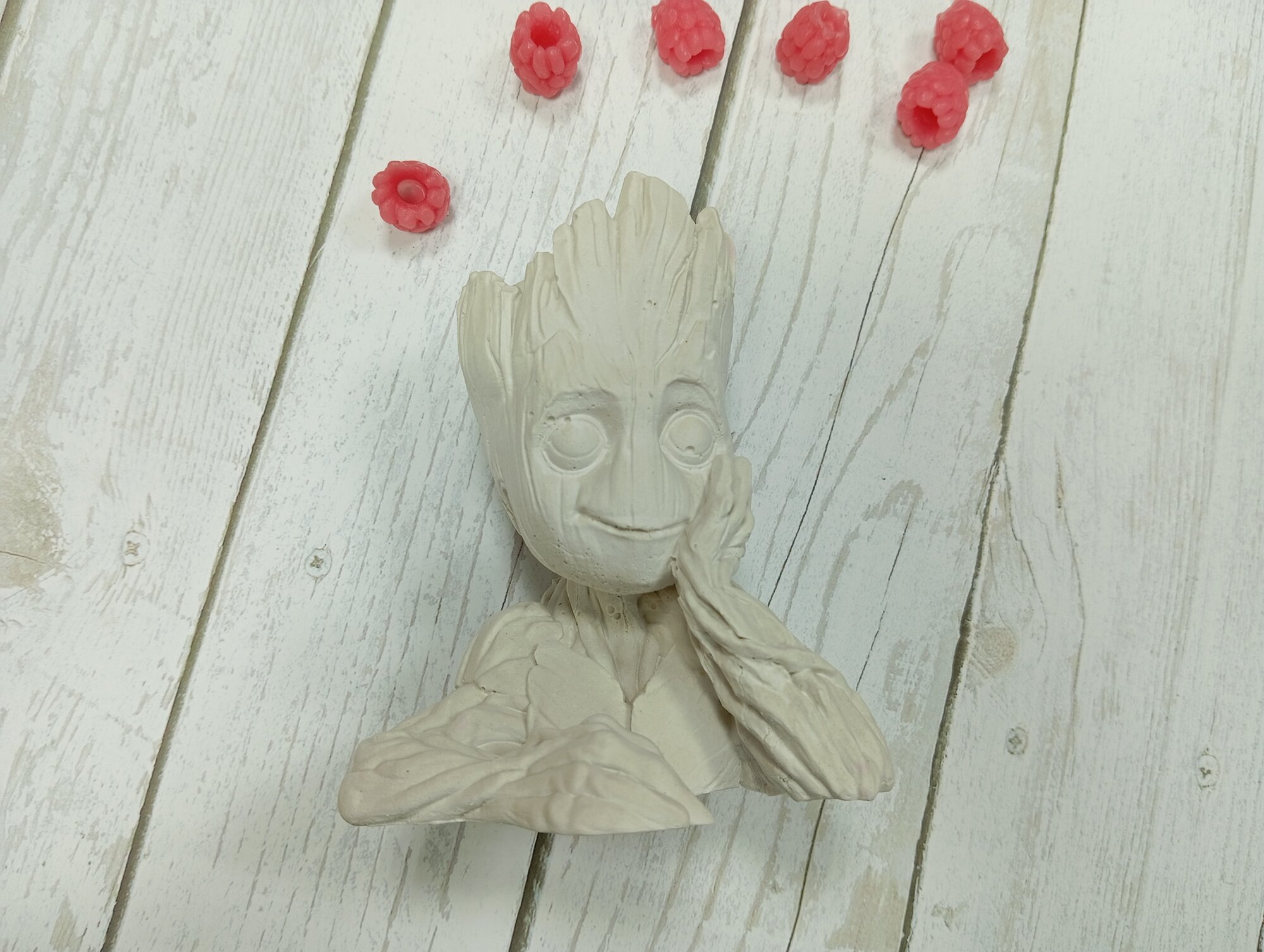 Статуэтка из гипса "Я, есть Грут" для декора и интерьера дома.