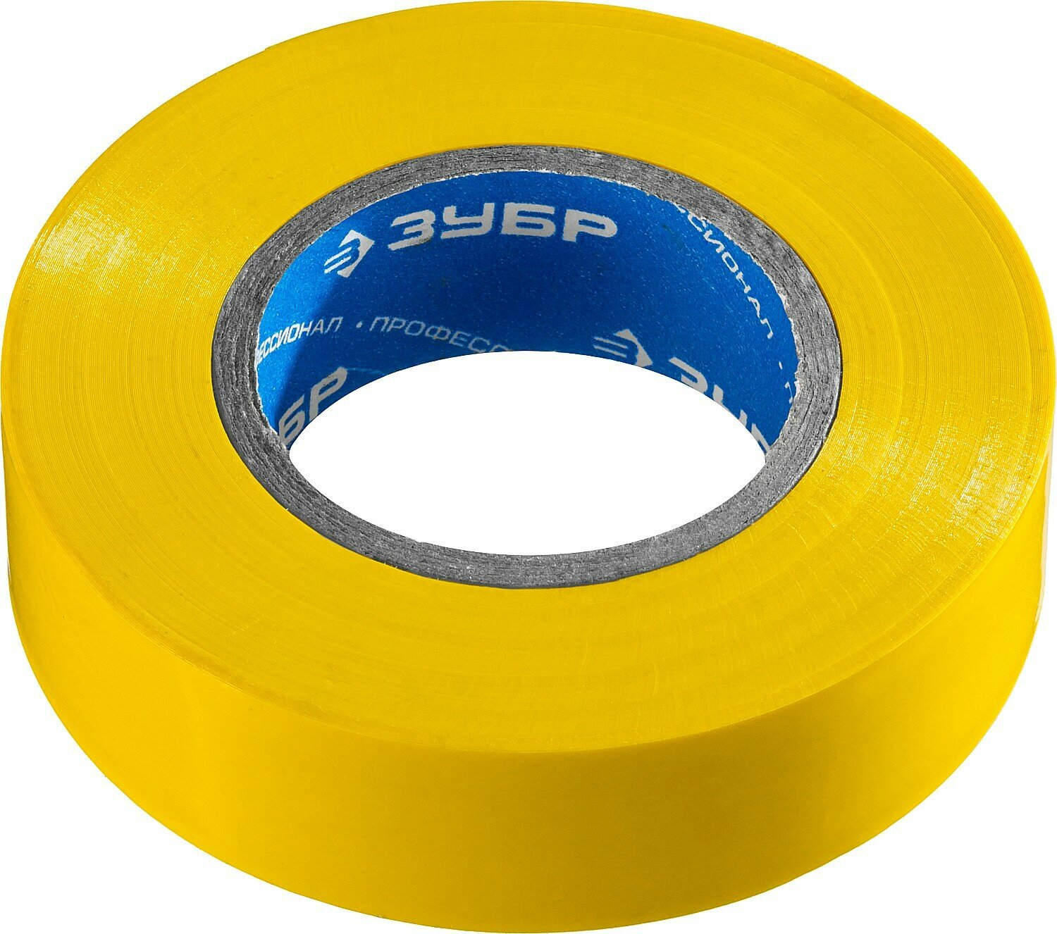 Изолента ЗУБР ЭЛЕКТРИК-20 (ПВХ, 19ммx20м, желтая) 1234-5_z02