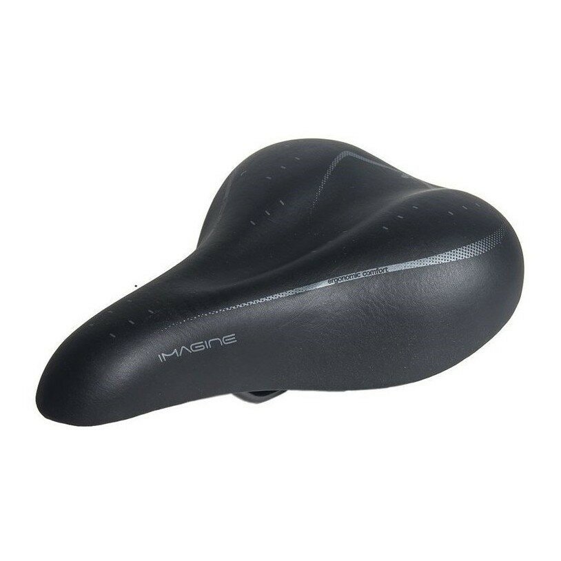 Седло велосипедное DDK D-221 фитнесс, для города, MTB, полиуретан, унисекс