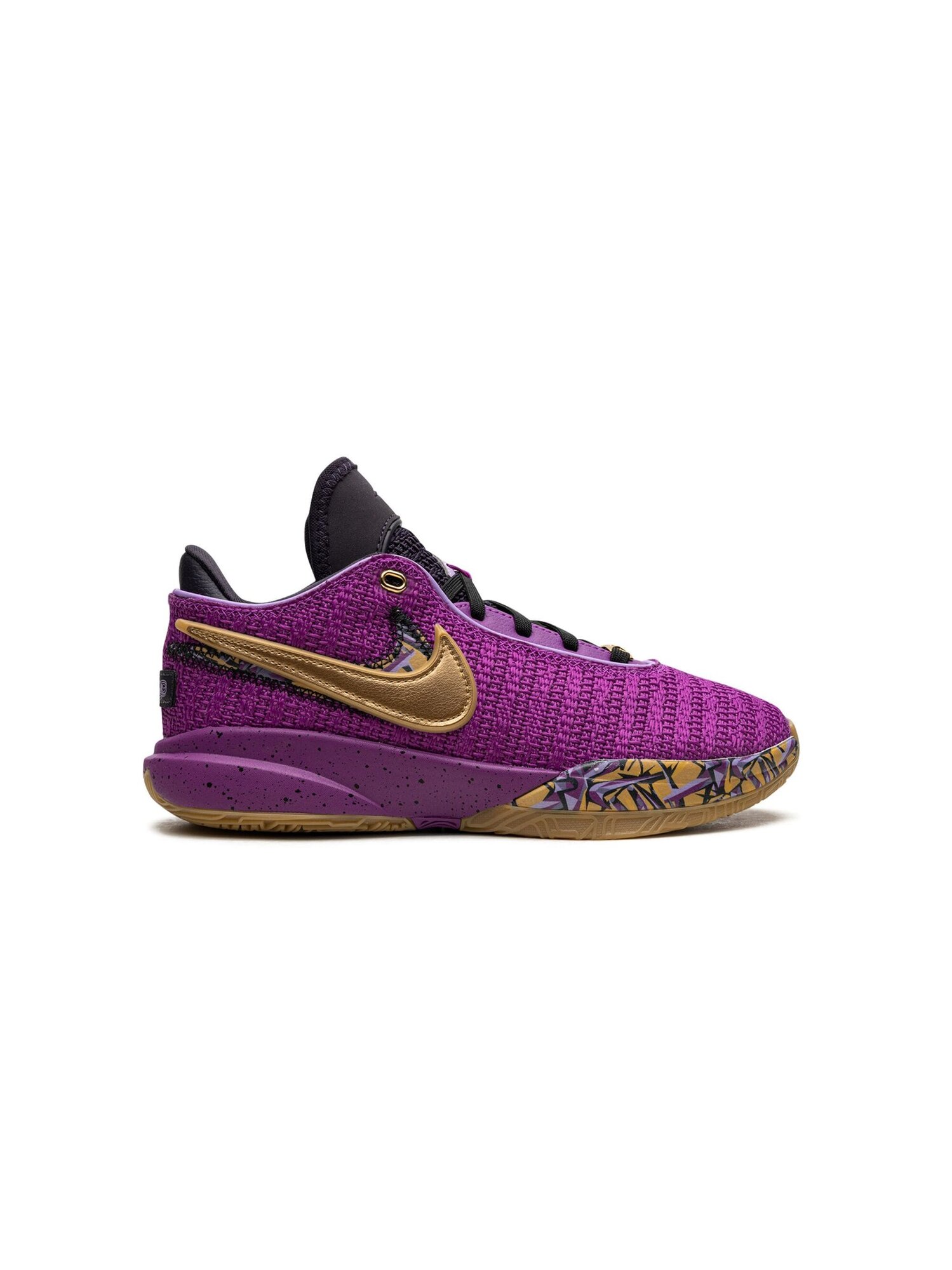 Кроссовки NIKE LeBron 20, размер 37.5 EU, фиолетовый — фото 1