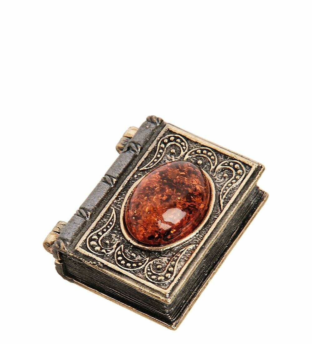 Фигурка Старинная книга (янтарь)