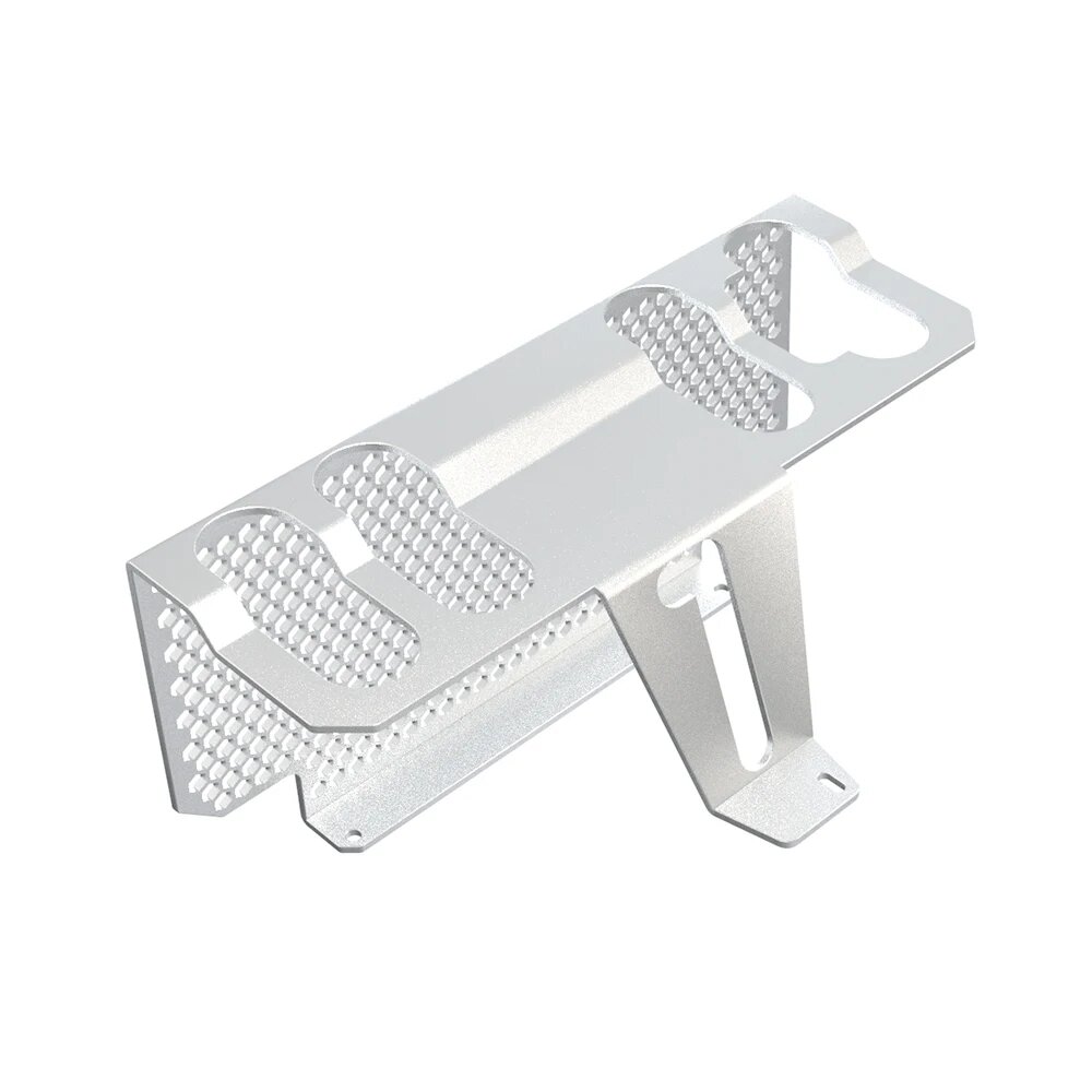 Защита радиатора Yamaha WR250R/X 2008-2021, Белый/Серебристый