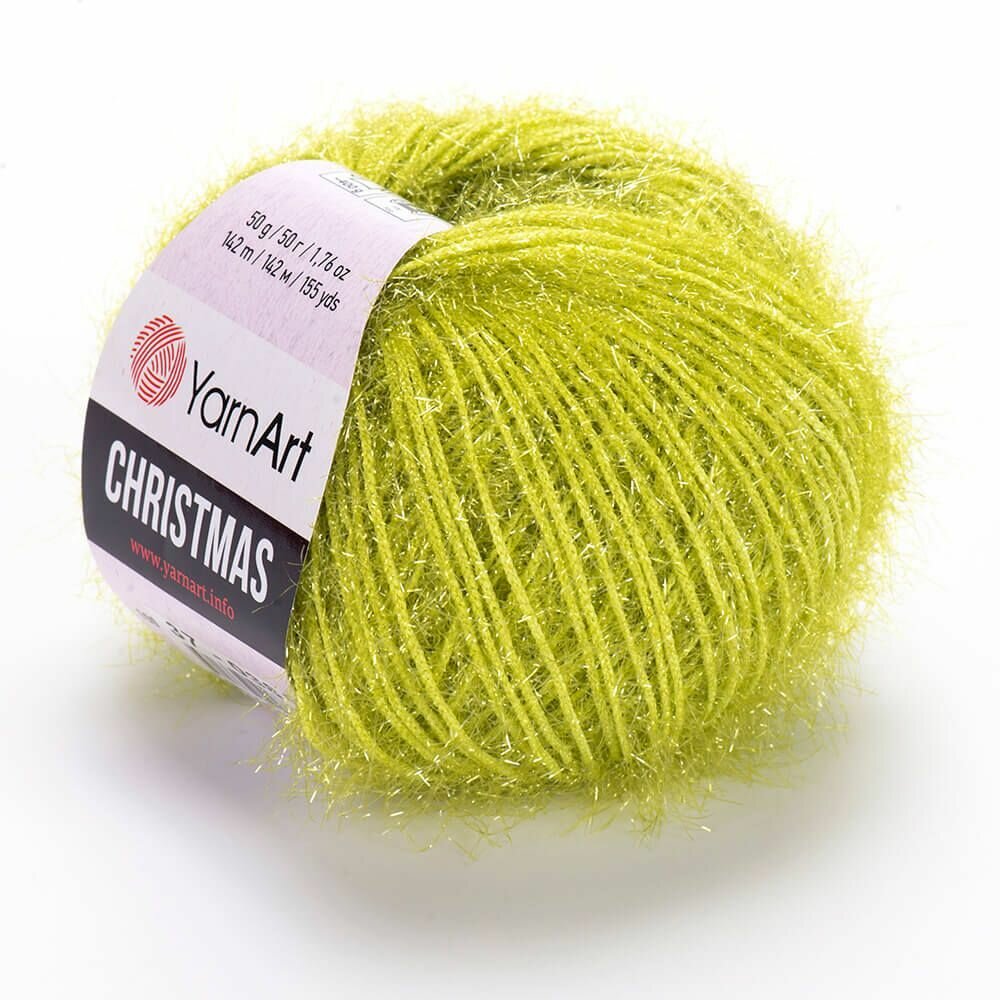 Пряжа YarnArt Christmas 37 салат (50г/142м, упаковка 10 мотков)