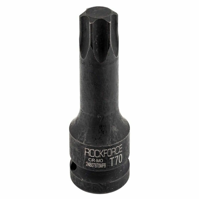 Головка-бита TORX ударная T70,1/2" ROCKFORCE