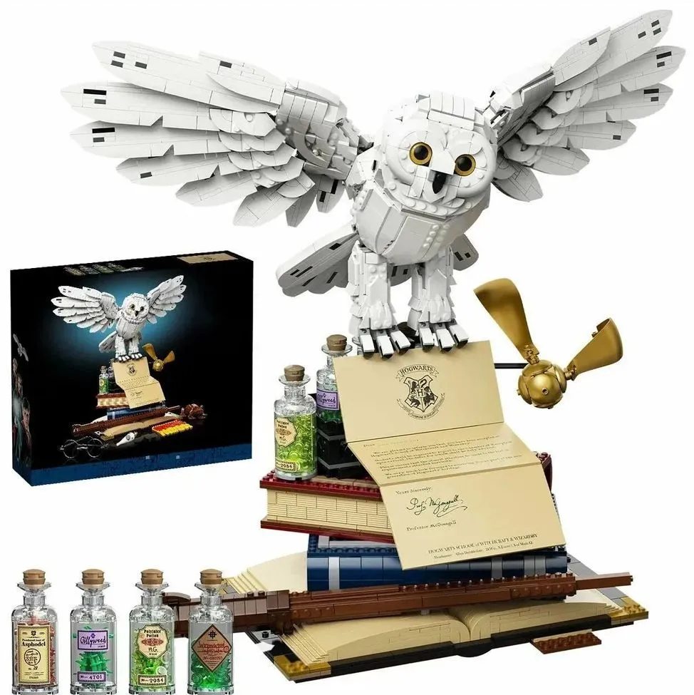 Конструктор Гарри Поттер Букля: Символы Хогвартса / Harry Potter / 3010 деталей