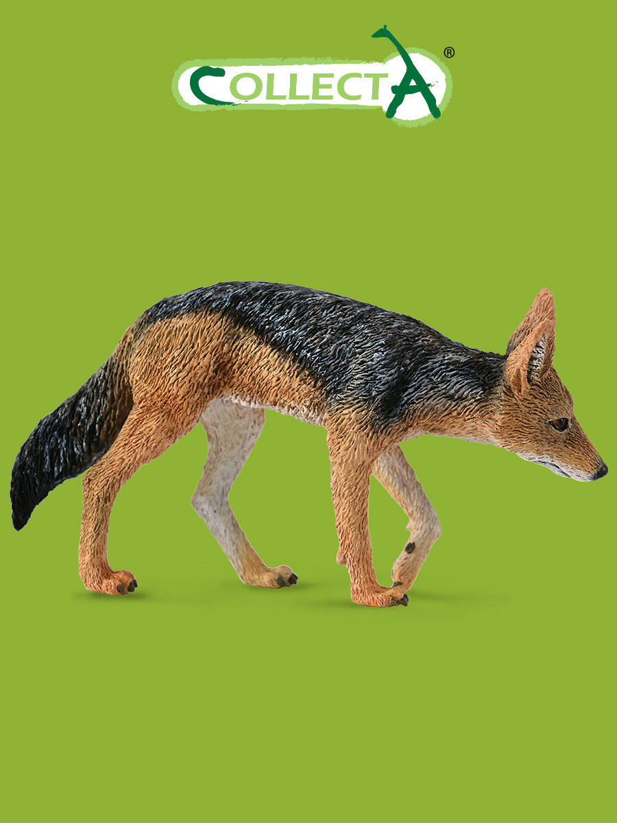 Фигурка животного Collecta, Чепрачный шакал, высота 4,3 см, 88665b