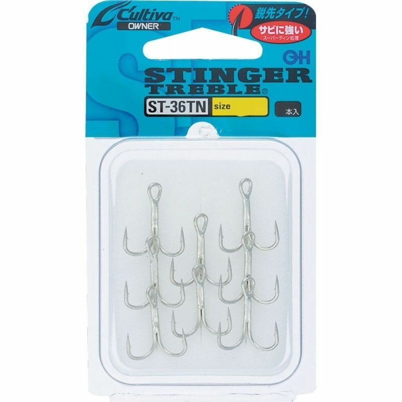 Крючки рыболовные тройные OWNER ST-36TN (13995) № 14 (8шт)