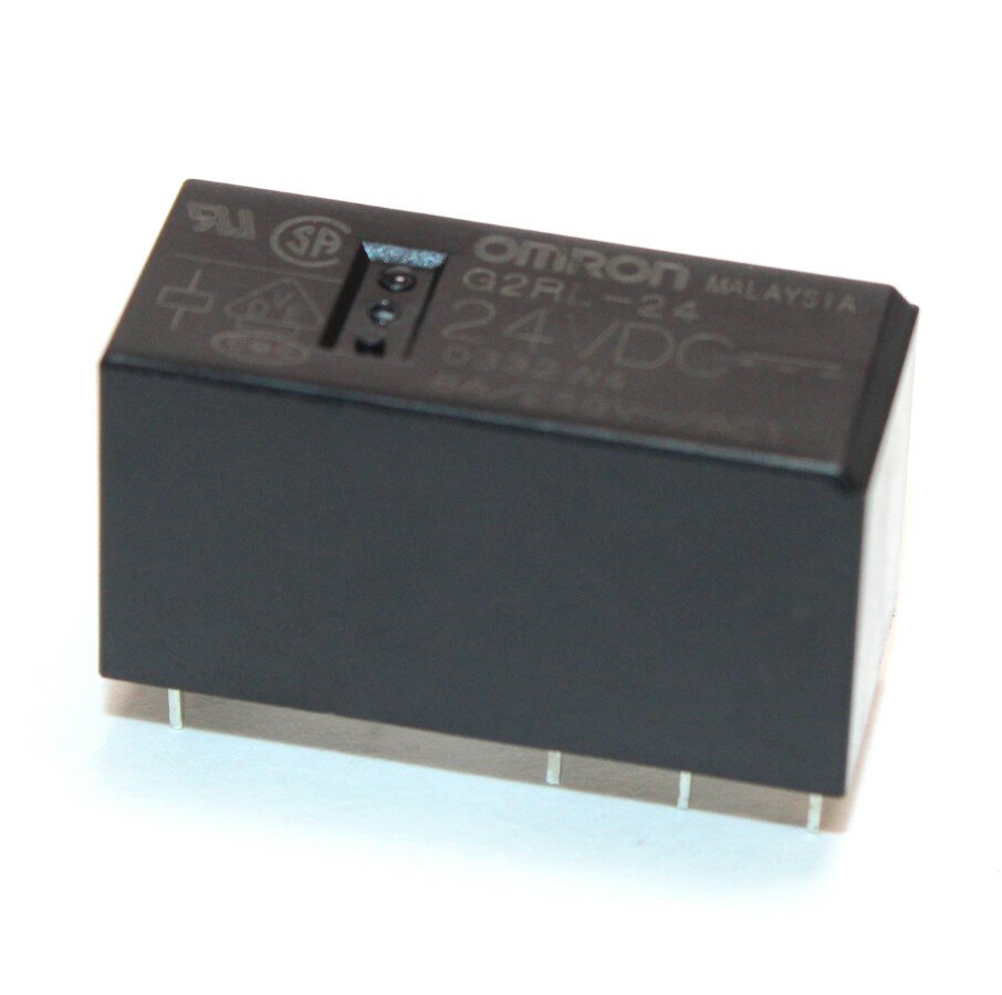 RELAY G2RL2424DC, Реле, R_G2RL, OMRON, (упр:24В/DC, комм: 8A/250В/AC, 2NO/2NC, AgSnO2, R-coil:2.3кОм)