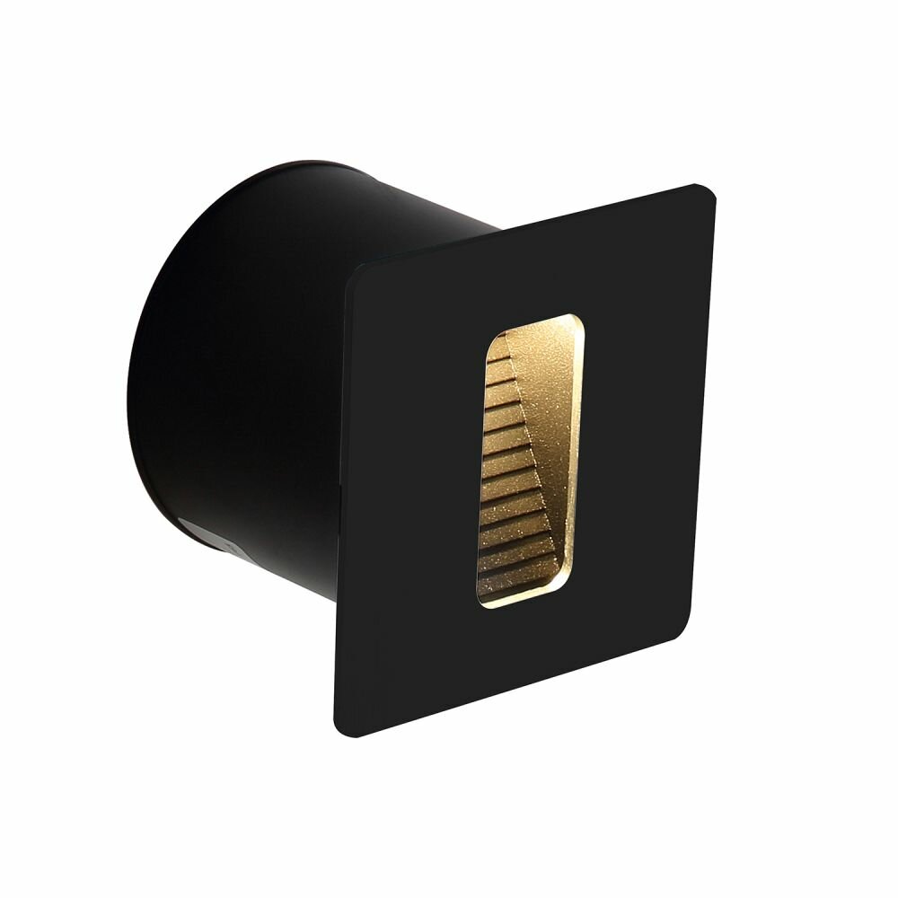 Светильник Врезной Favourite 4389-1W Черный, Металл / Фаворит.