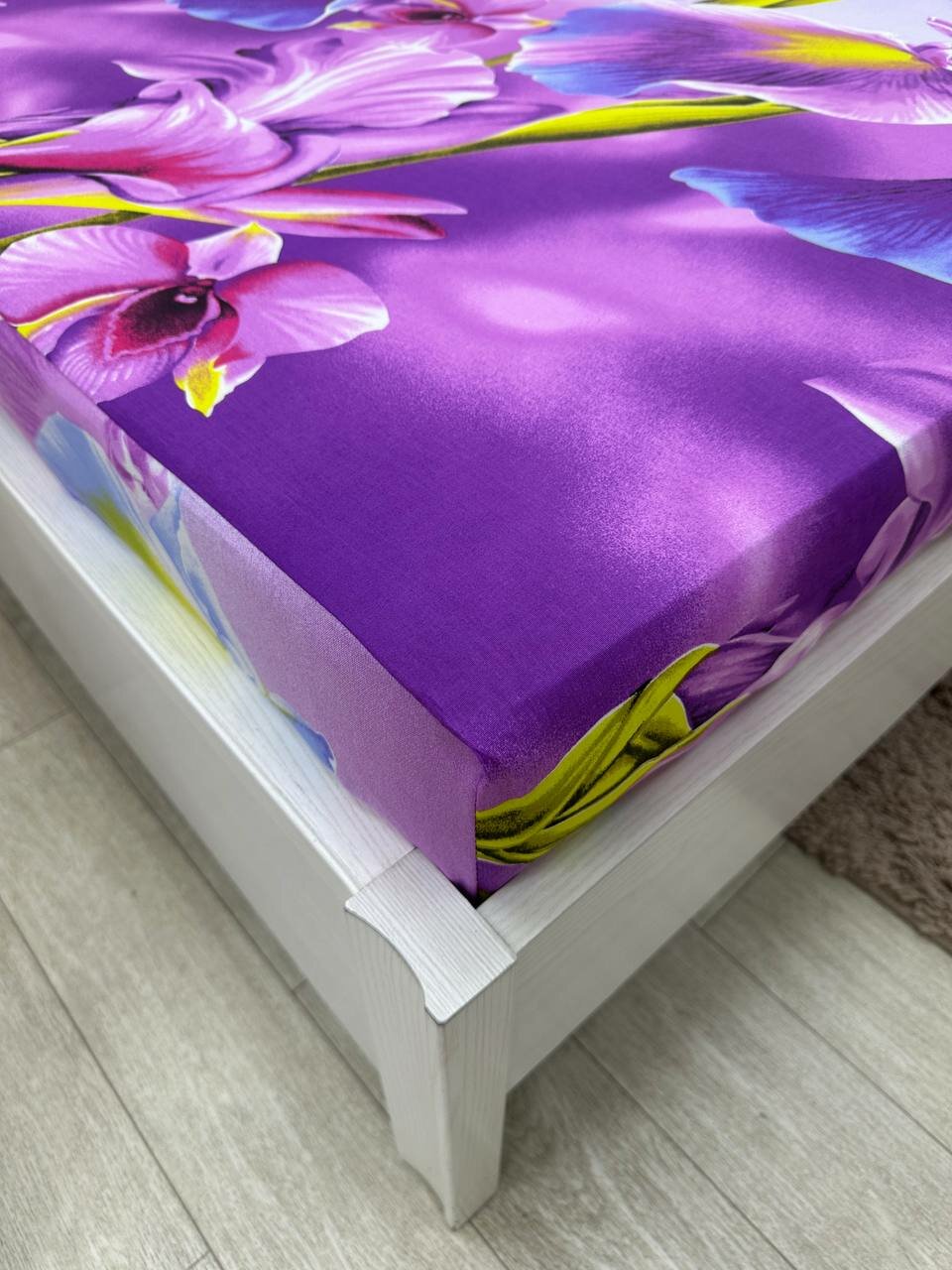 Простыня SOANA, евро макси, бязь, хлопок 100%, с рисунком, 220x240см