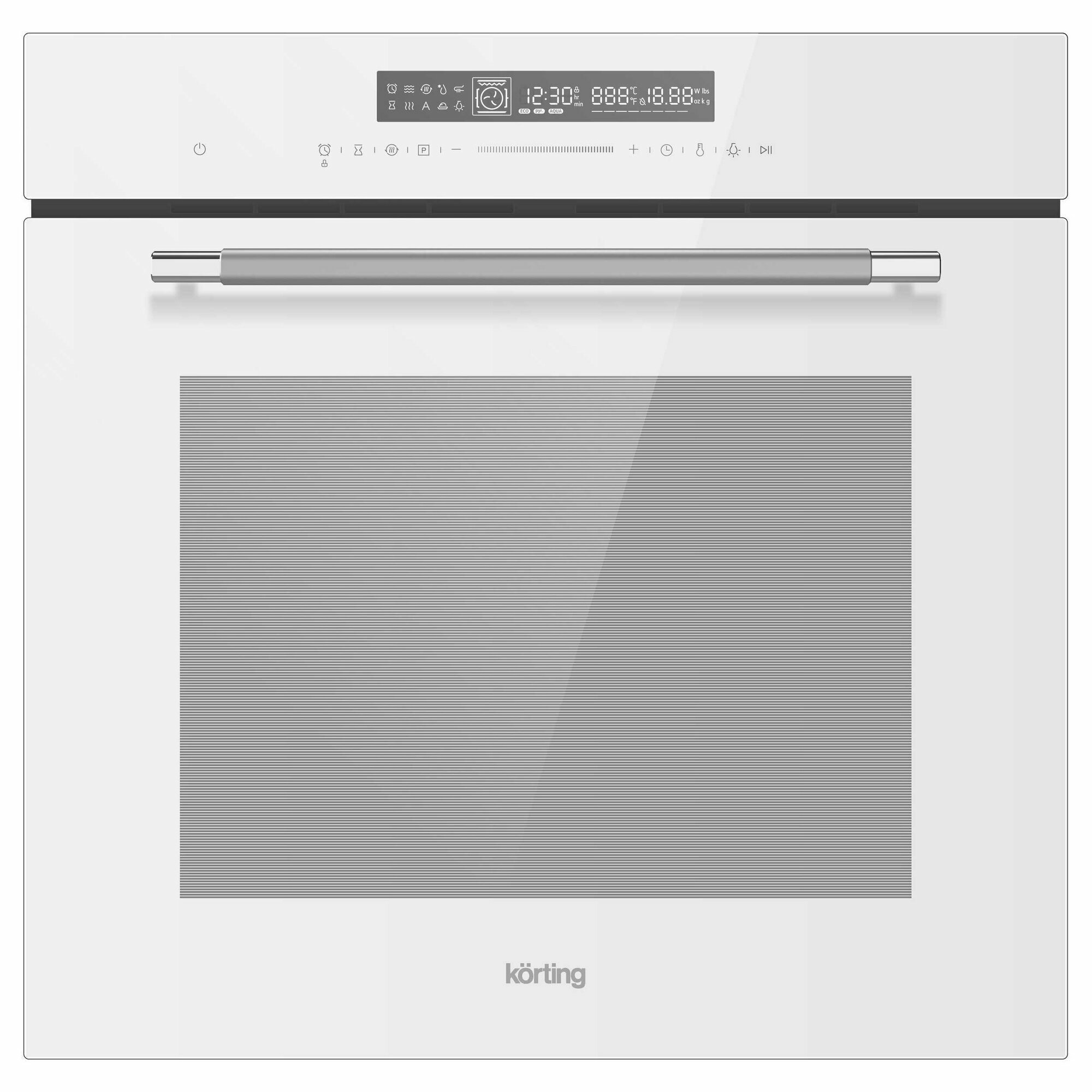 Электрический духовой шкаф Korting OKB 1351 S, каталитическая очистка, белый