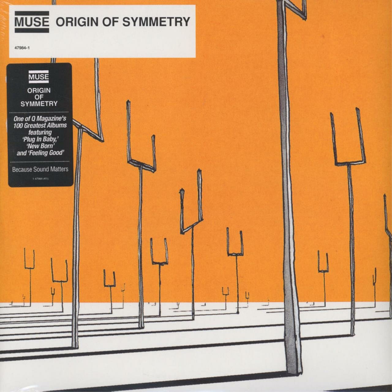 Виниловая пластинка Muse - Origin Of Symmetry