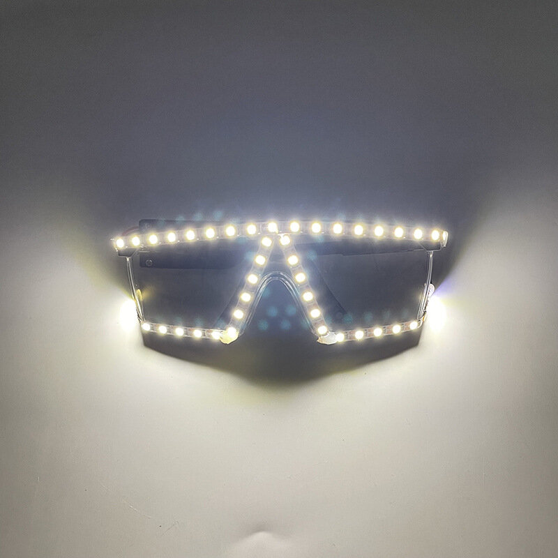Диско-оборудование, светящиеся очки с LED, бар, KTV, забавные атмосферные аксессуары, ночной рынок, детские игрушки
