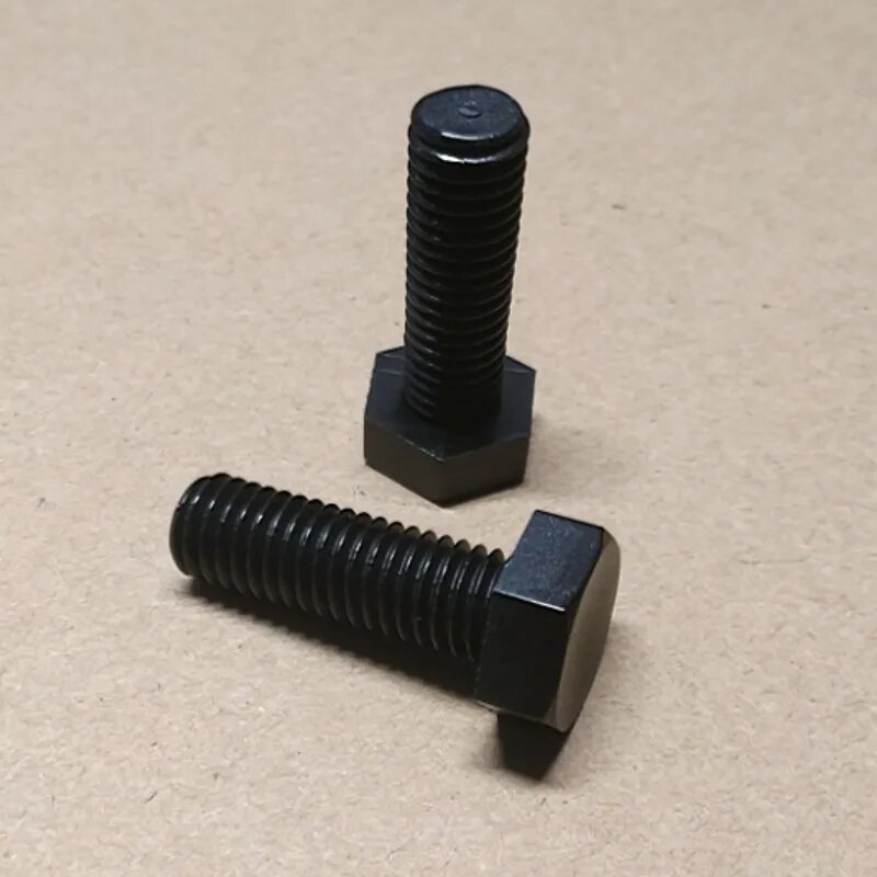 Пластиковые шестигранные винты M3 M4 M5 M6 M8 M10 черные/белые M8x20 10pcs, Black