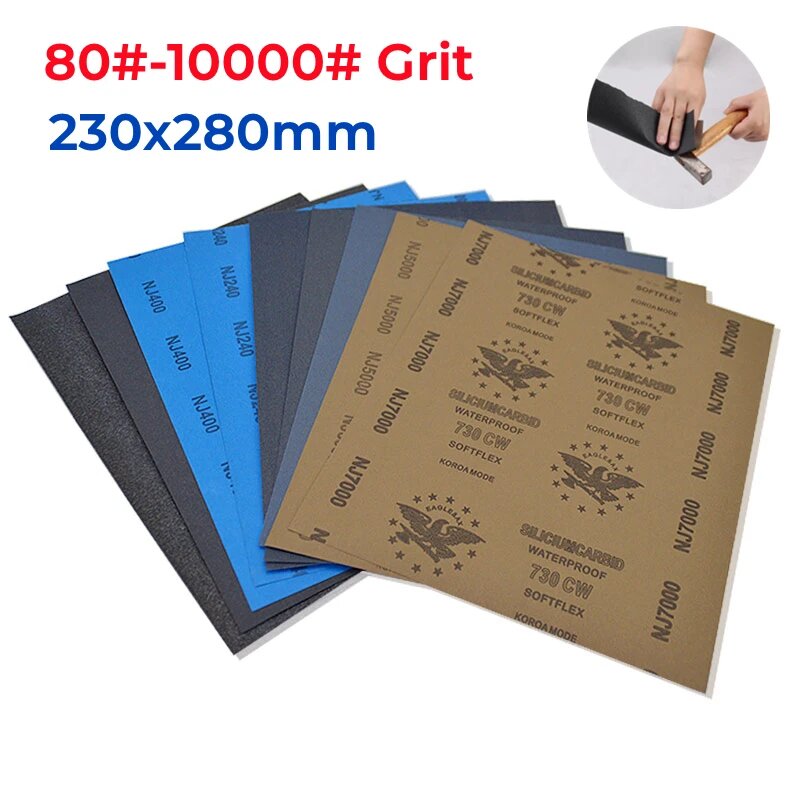 Наждачная бумага Wet & Dry, Grit 5000, Цвет: 1pcs