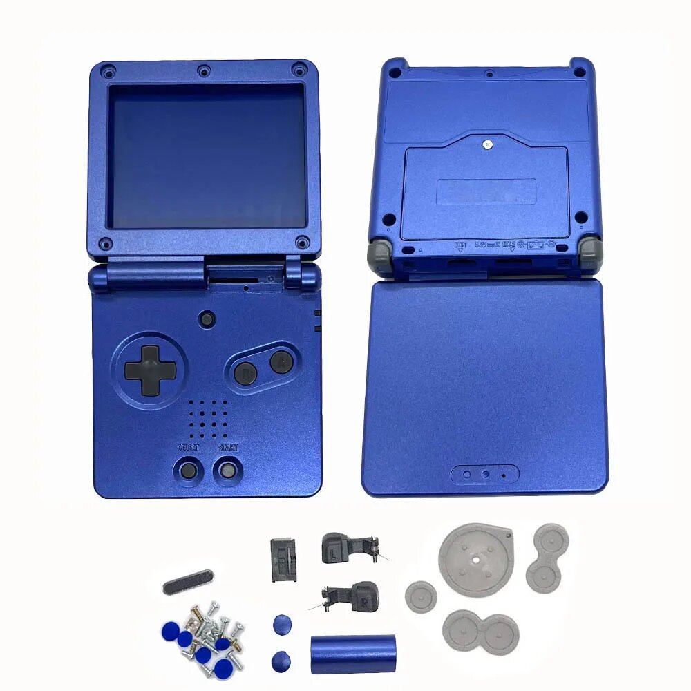 Корпус для Gameboy Advance SP, синий