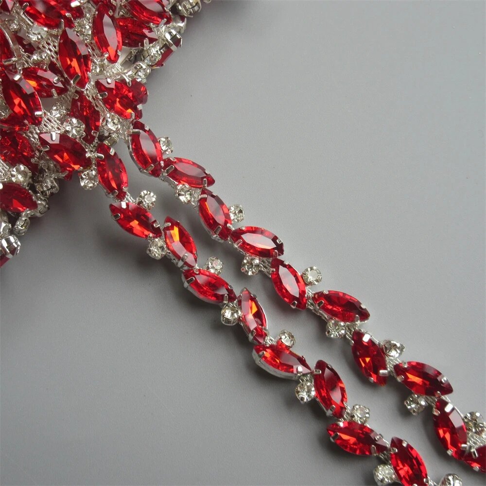 Кристальная лента SHBBON, 30 см, Red