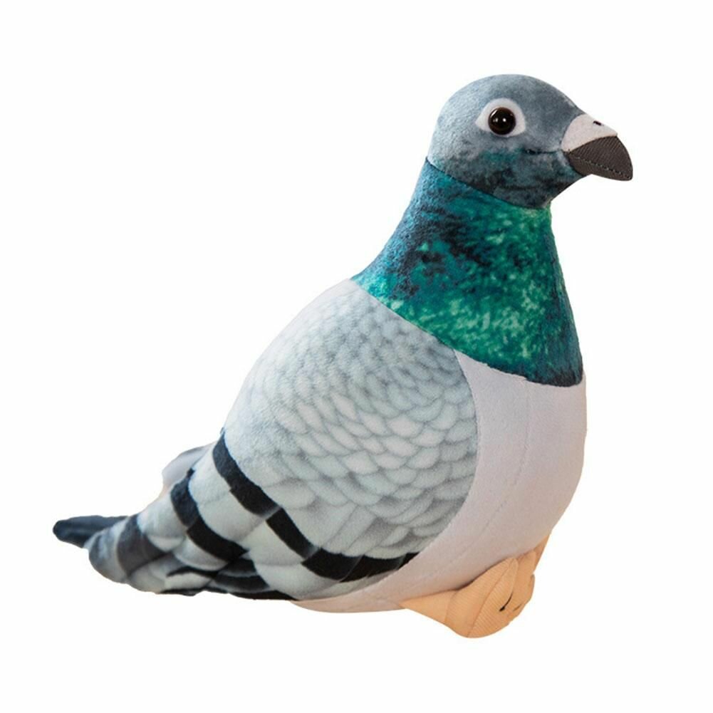 Модель голубя и птицы, 20 см, мягкая плюшевая игрушка в подарок для маленьких детей