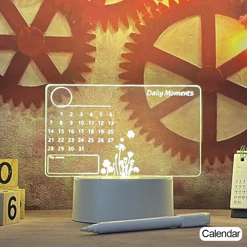 Ночник-доска Kinbelle, цвет: Calendar