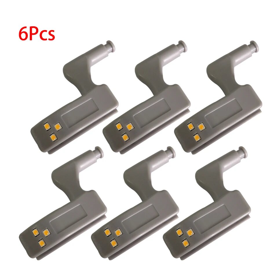 Xsky сенсорная LED лампа для шкафа 6pcs, Warm White