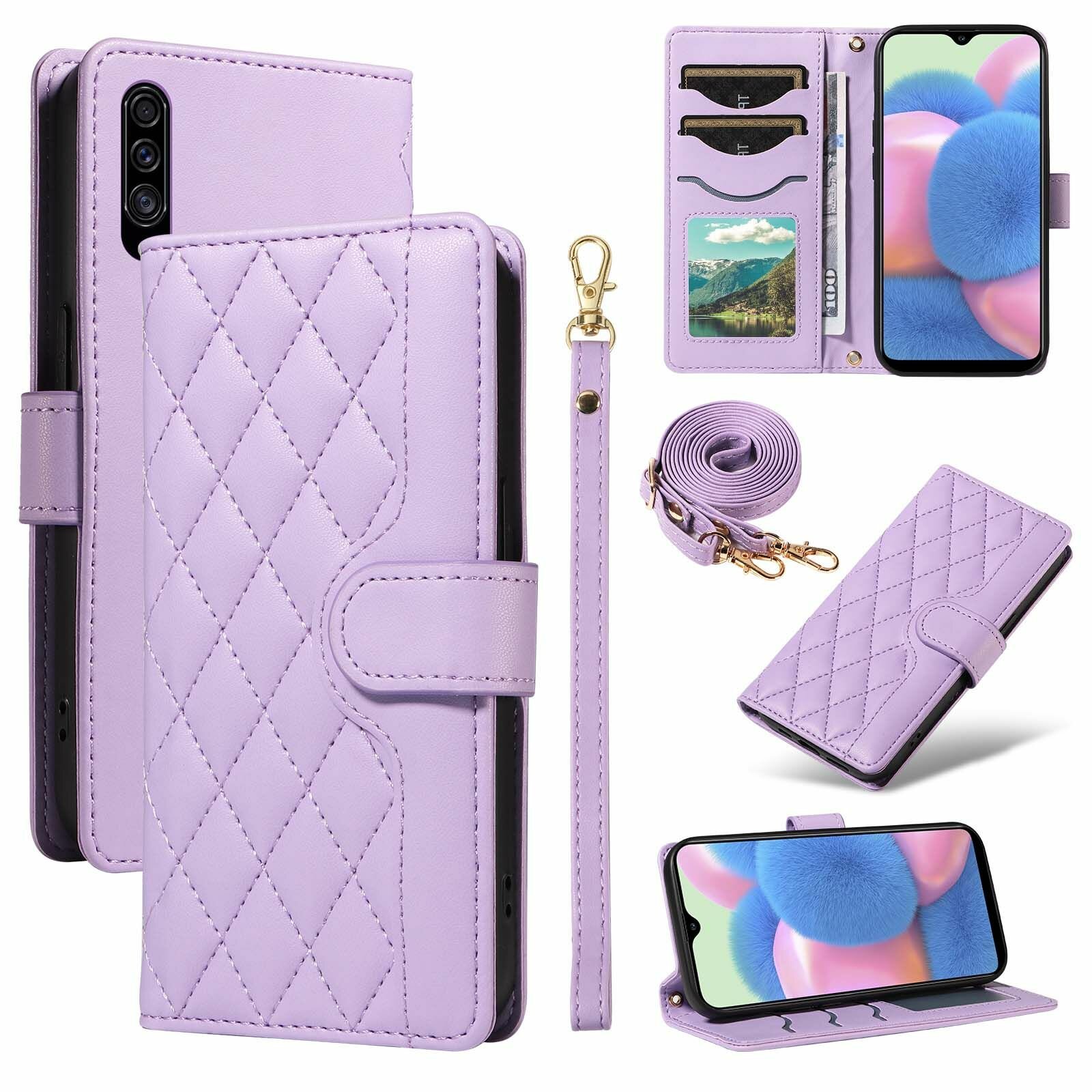 YIKATU Кожаный Чехол Для Samsung Galaxy A50 A50s A30s (A505 A507 A307)/Самсунг Галакси А50 А50S А30S А505 А507 А307 С визитницей из экокожи, модный, против падения, подарочный, элитный, книжка