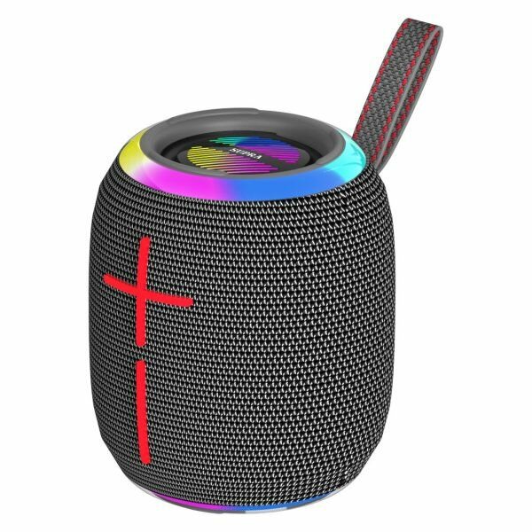 Беспроводная колонка Supra BTS-515 черный 20Вт MP3 FM(dig) USB BT microSD