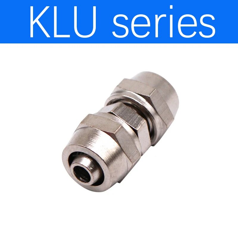 Медный пневматический фитинг KLV KLE KLZA KLU для шланга 4-16 мм 6MM, KLU