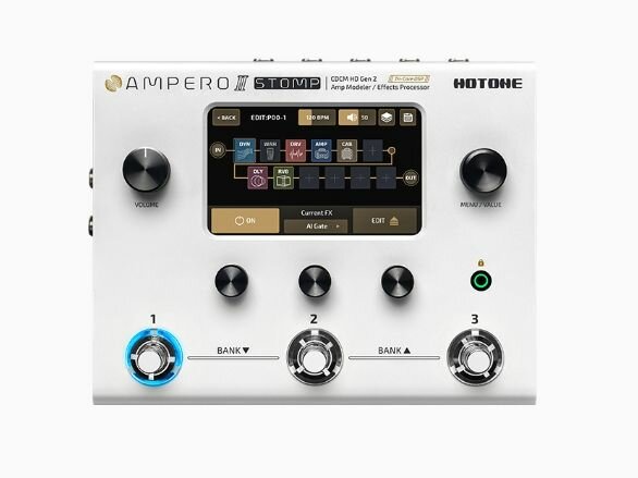 Hotone Ampero II Stomp Цифровой процессор эффектов