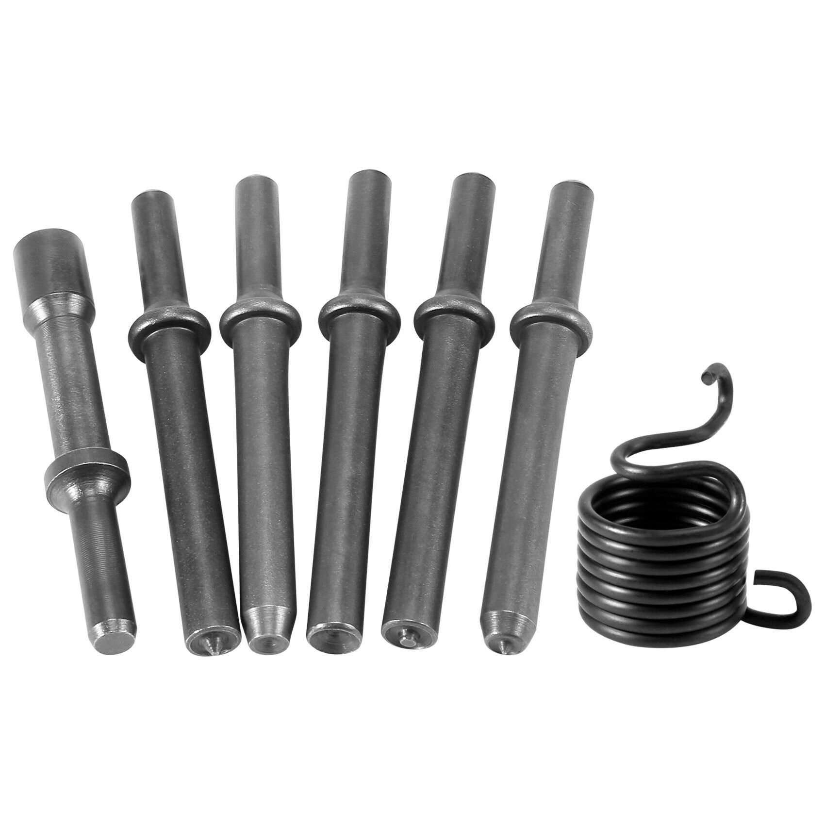 7 шт. большой сверхмощный пневматический молоток для разглаживания заклепок, набор инструментов