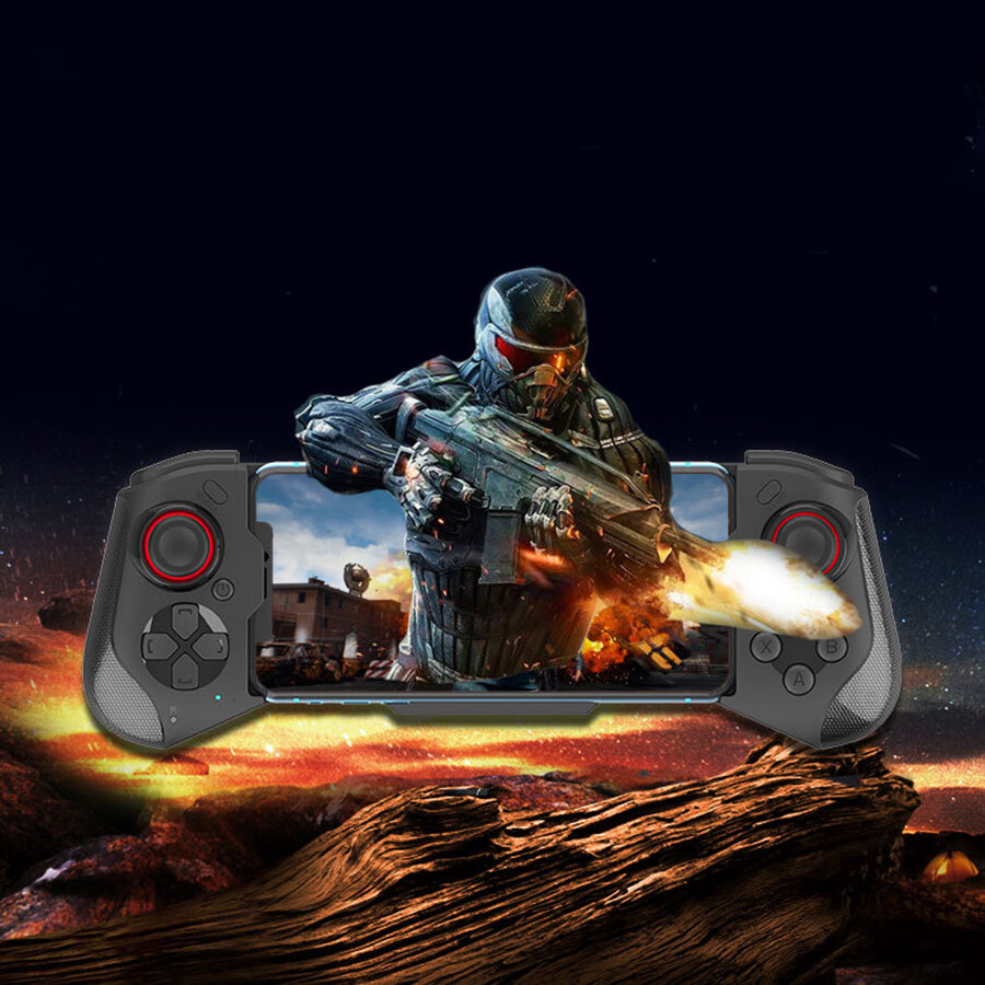 Игровой контроллер с поддержкой bluetooth для ios android мобильных игр, джойстик для mocute 060