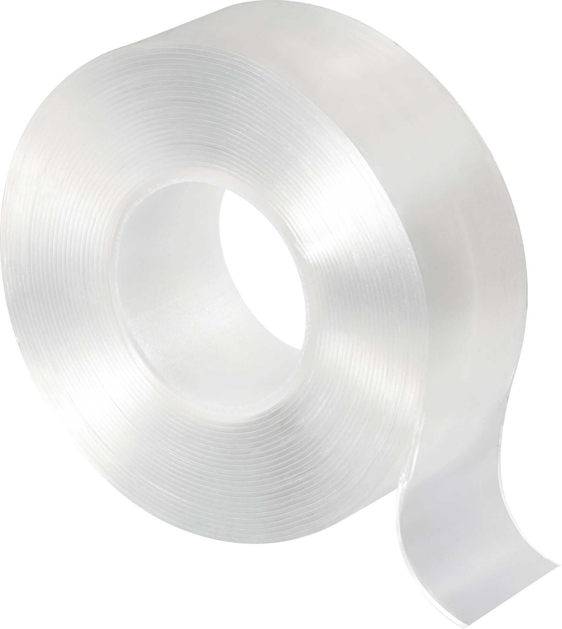 Нано-лента двусторонняя клейкая многоразовая, прозрачная, 5м, ширина 30 мм